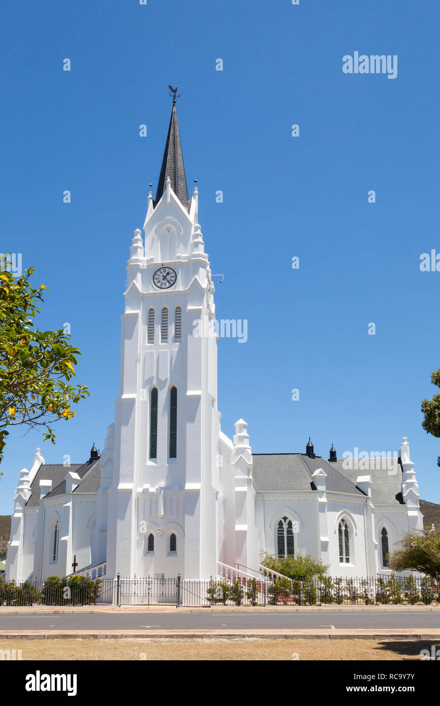 Exterior of the historic Nederduitse Gereformeerde Kerk, or Dutch ...