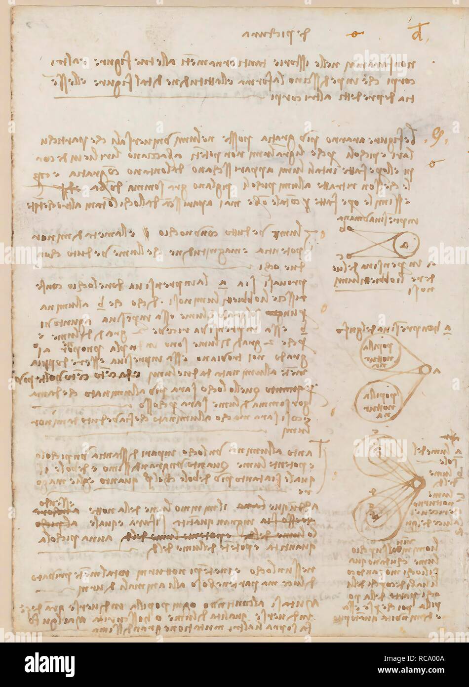 Folio f 25v. Codex Madrid II (Ms. 8936) "Treaty of fortification ...