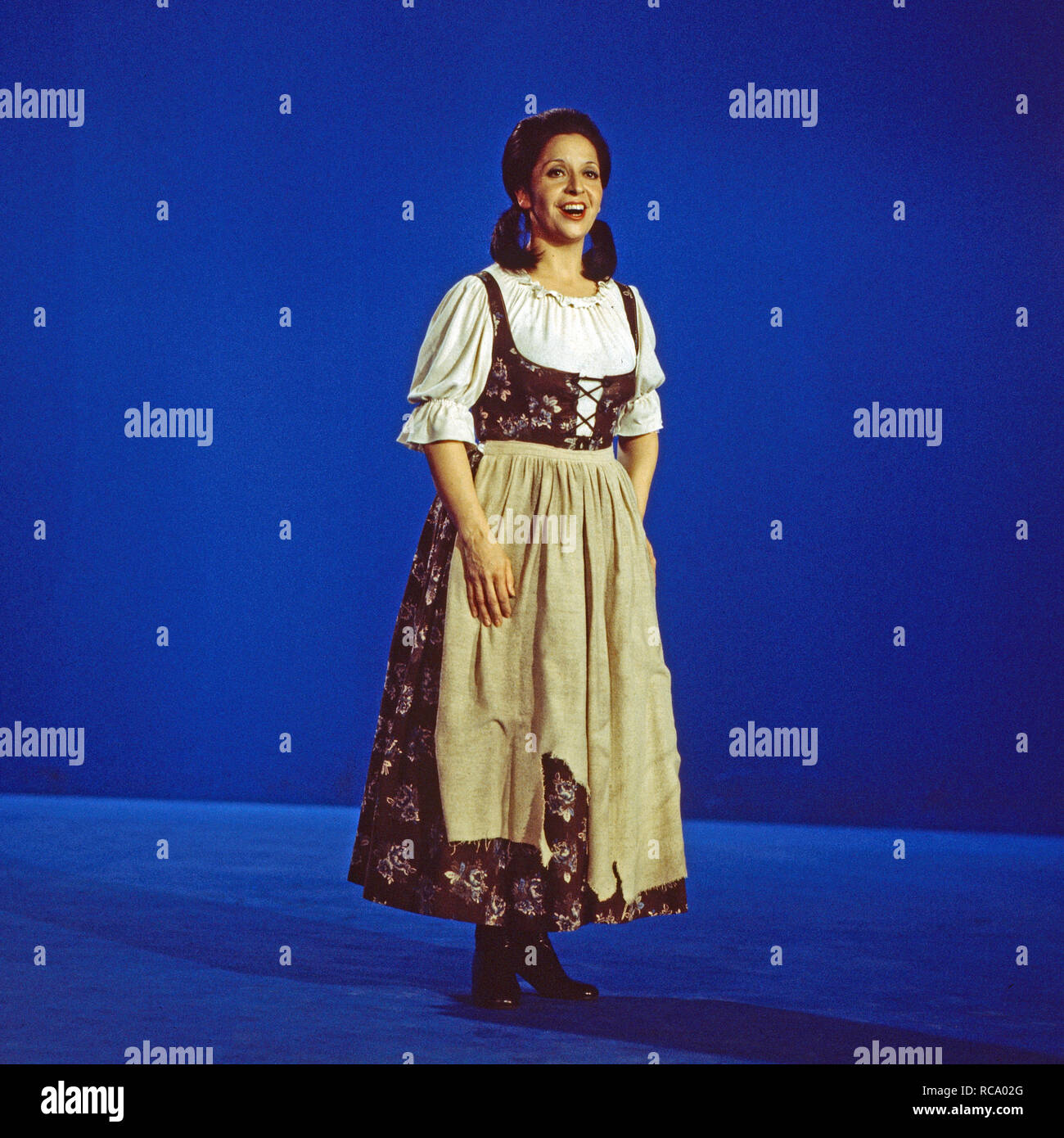 Teresa Berganza, spanische Opernsängerin, zu Gast in der Musiksendung ...