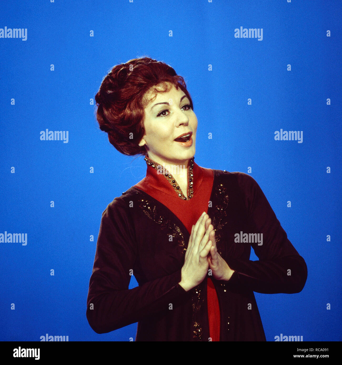 Maria Chiara, italienische Opernsängerin, zu Gast in der Musiksendung ...