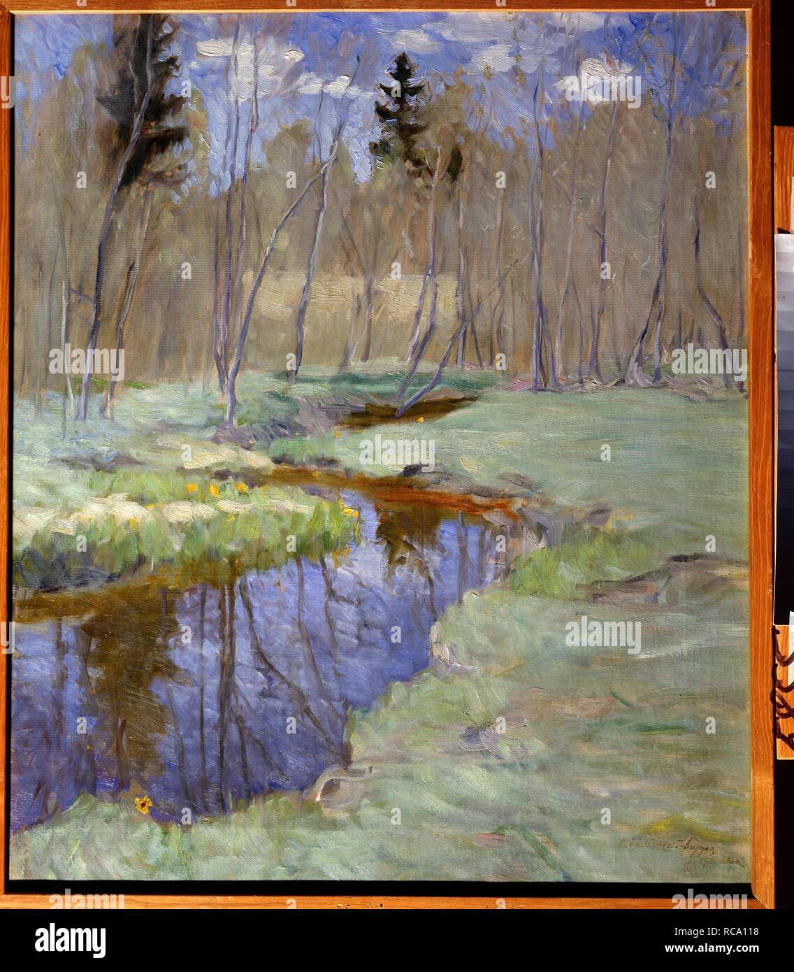 Early Spring. Museum: State Art Museum, Nizhny Novgorod. Author ...