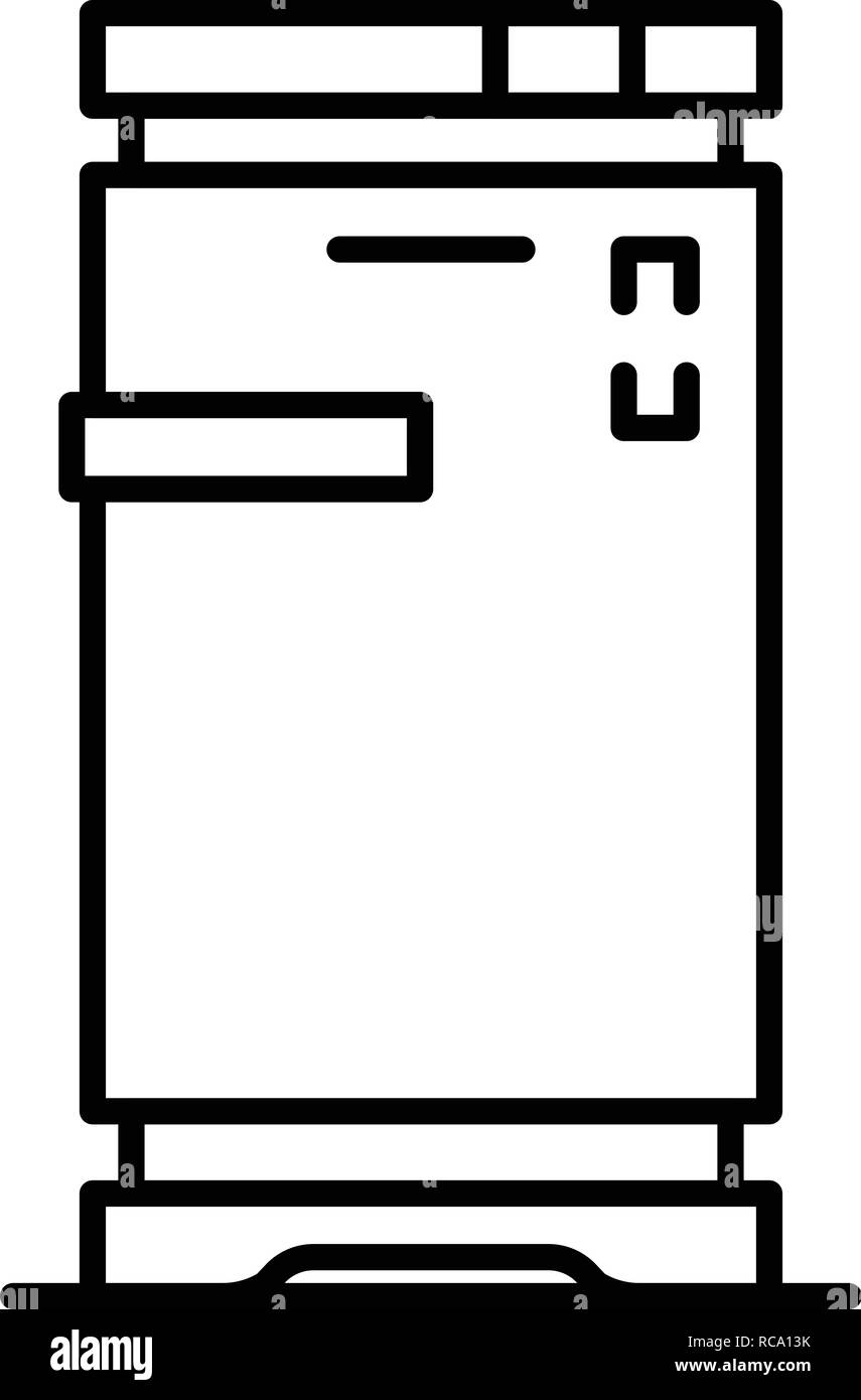 Home freezer icon, outline style Stock Vector Image & Art - Alamy