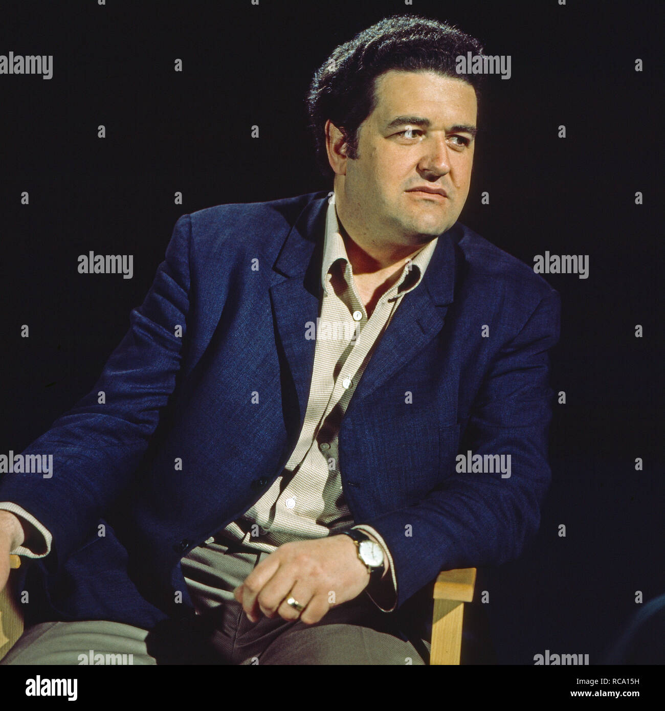 Franz Crass, deutscher Opernsänger, zu Gast in der Musiksendung "Schöne ...