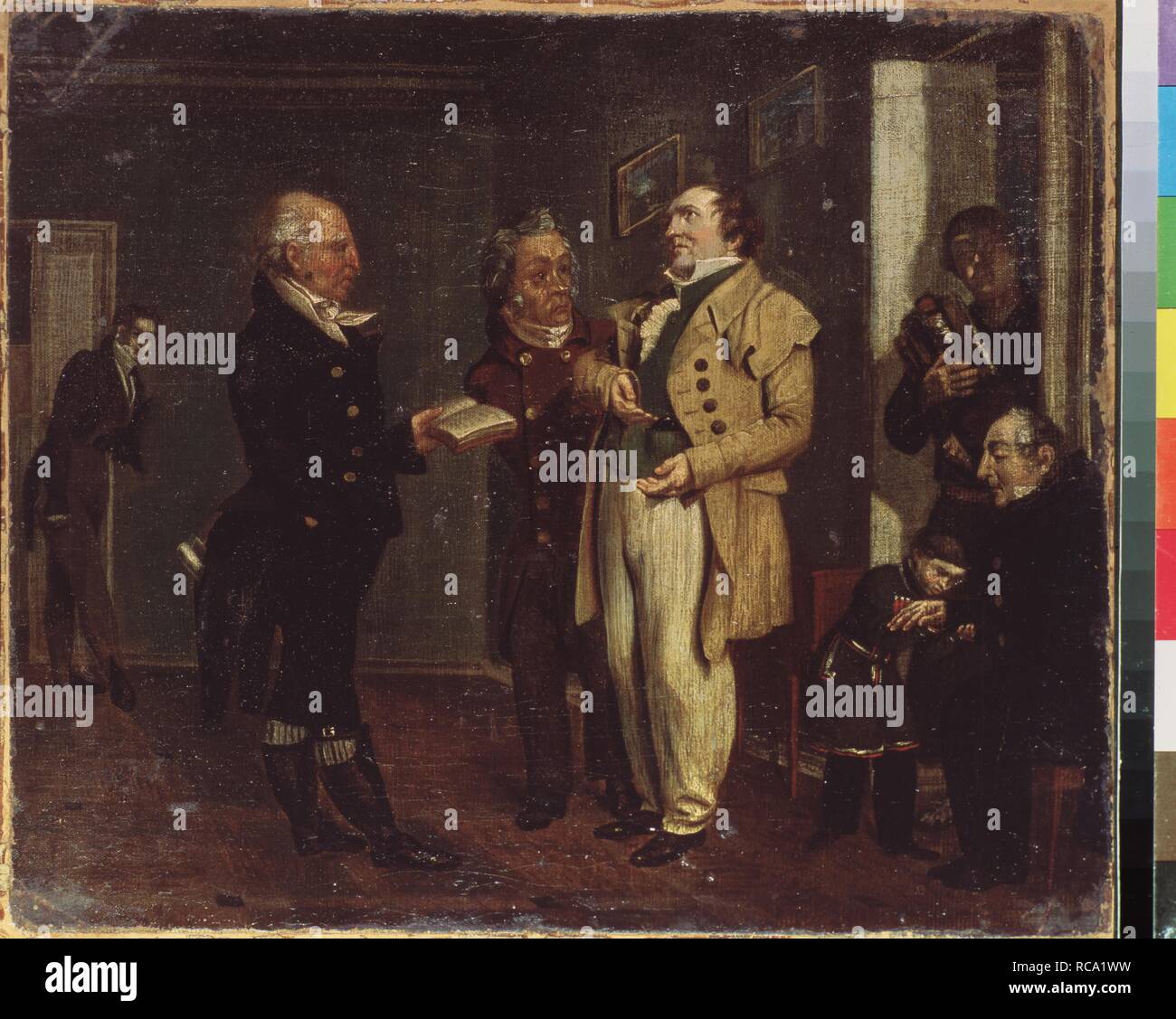 Prince Vasiliy Khovansky and jesters. Museum: State Tretyakov Gallery ...