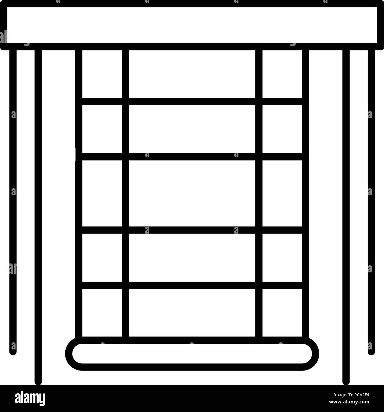 Window blinds logo Stock Vector Images - Alamy