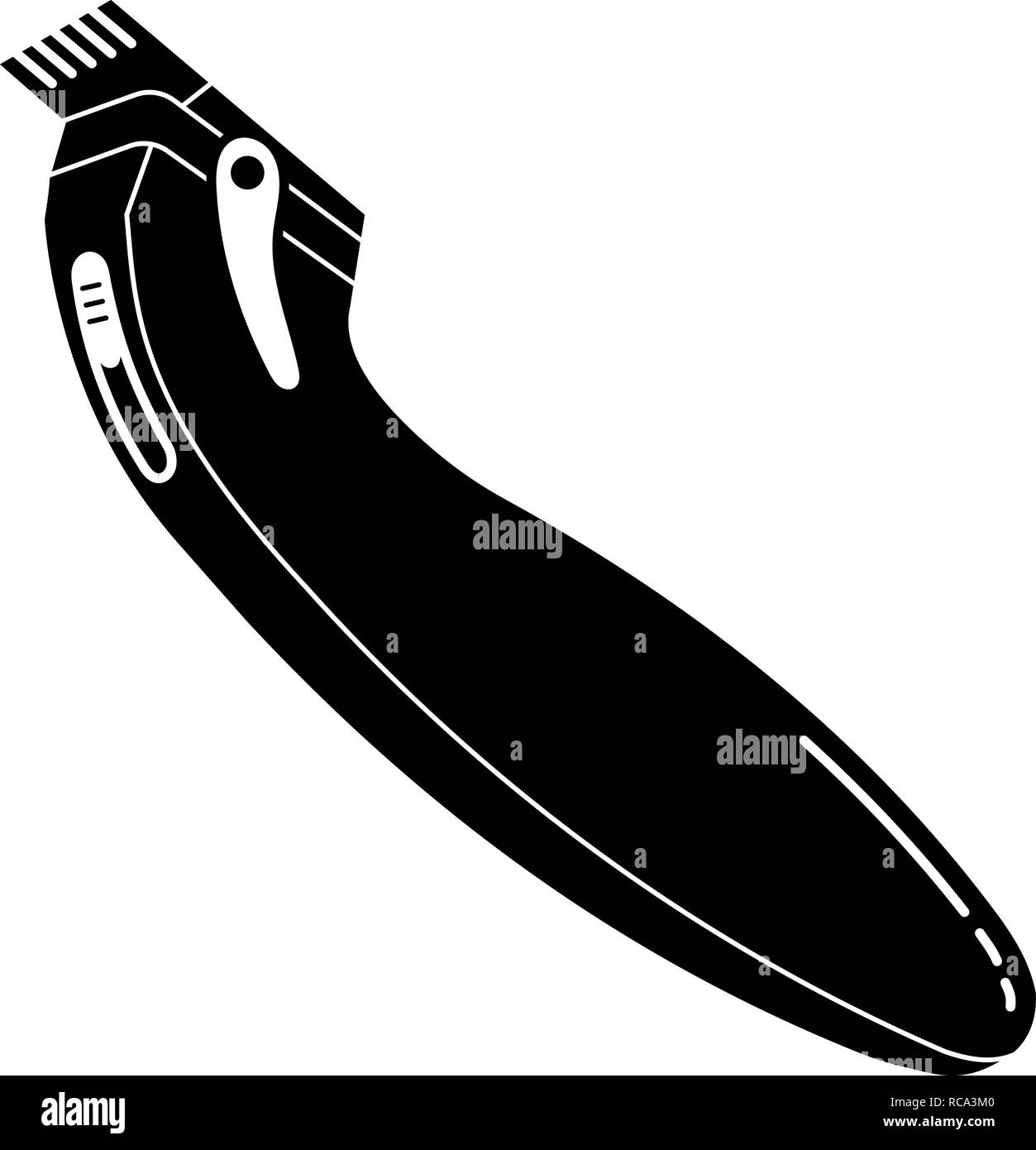 Modern hair clipper icon, simple style Stock Vector Image & Art - Alamy