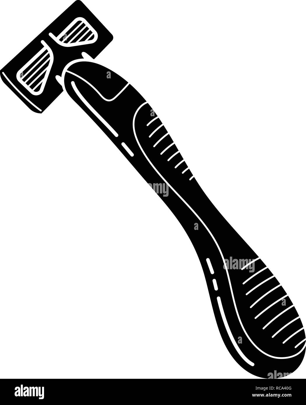 Cut razor girl Stock Vector Images - Alamy