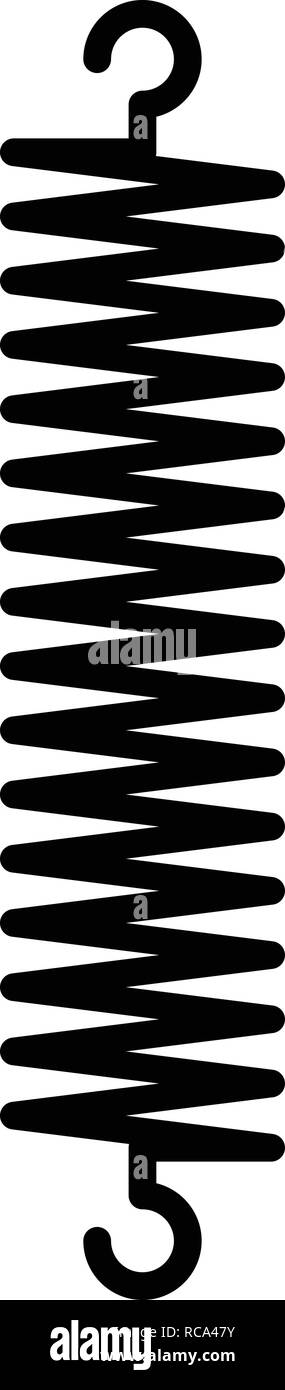 Spiral spring icon, outline style Stock Vector Image & Art - Alamy