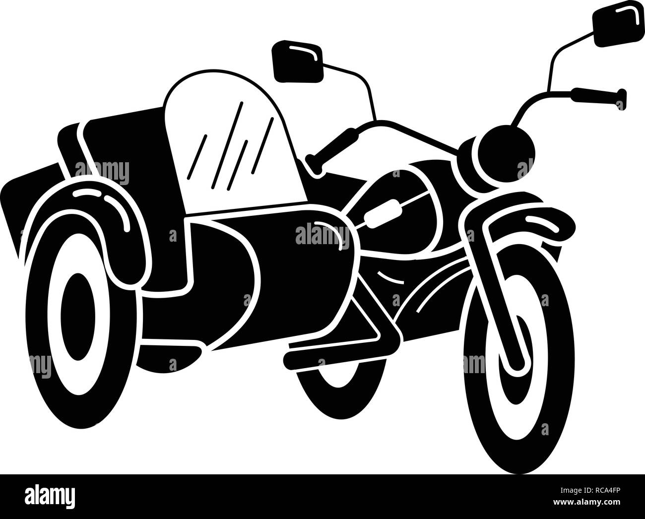 Motorbike tricycle icon, simple style Stock Vector Image & Art - Alamy