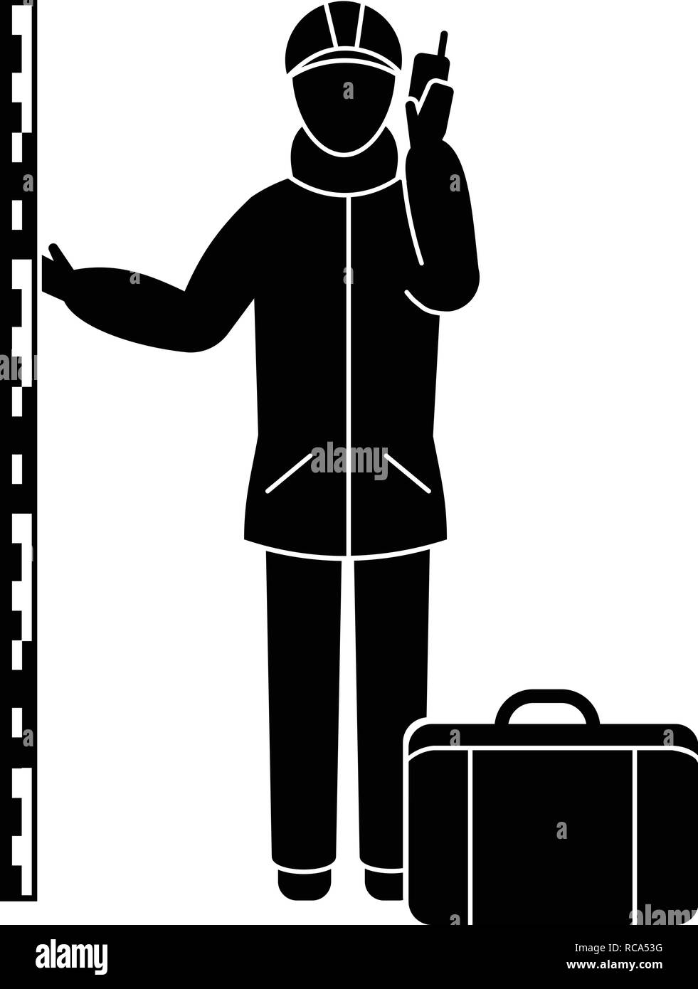 Surveyor topographer engineer hi-res stock photography and images - Alamy