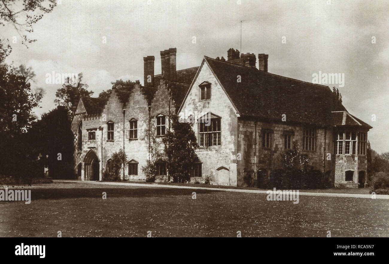 Bisham abbey Marlow 1949 Stock Photo - Alamy