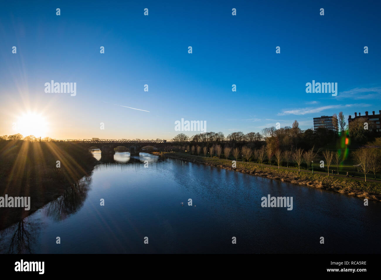 Avenham park in Preston Stock Photo - Alamy