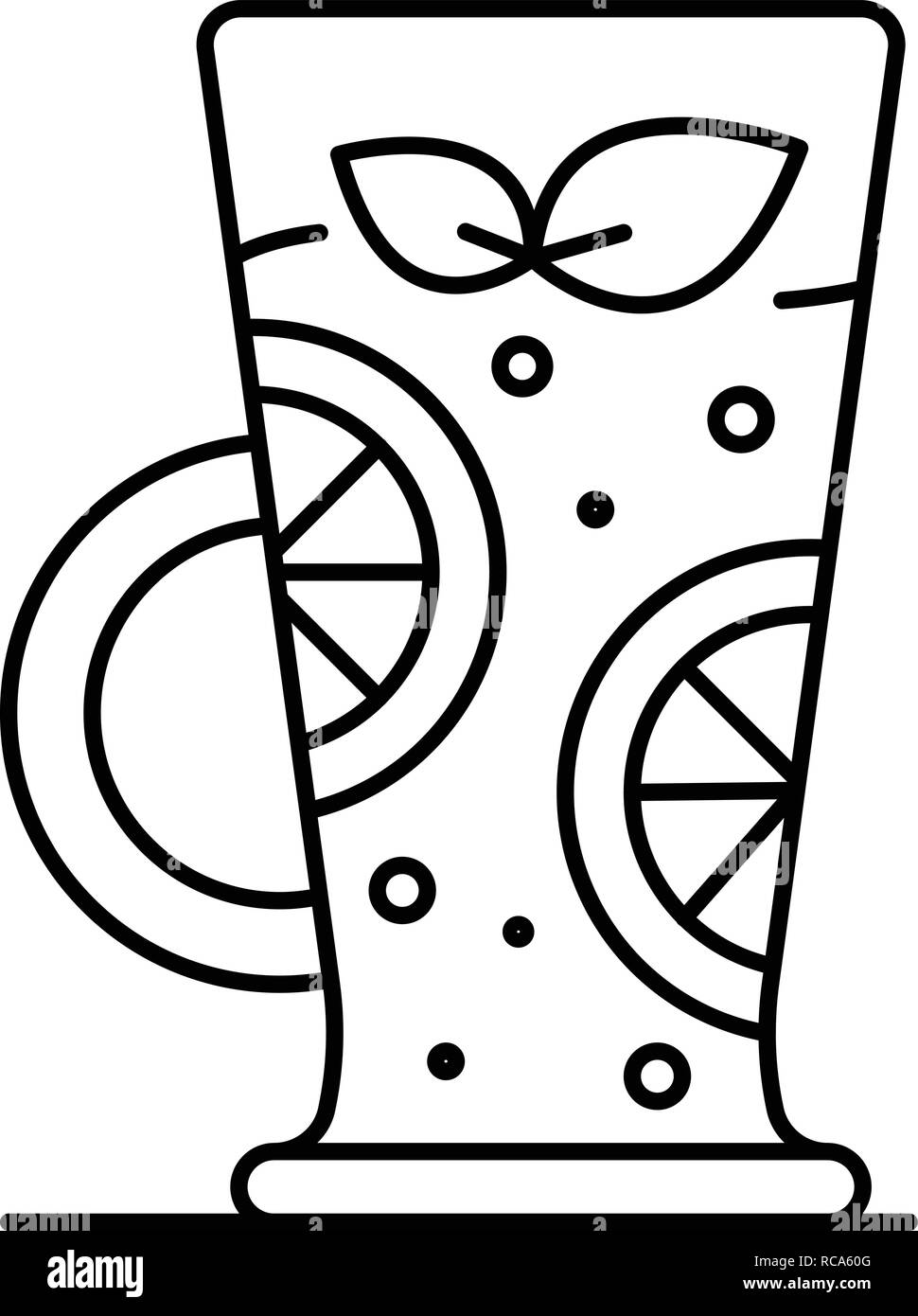 Smoothie summer bar menu Black and White Stock Photos & Images - Alamy