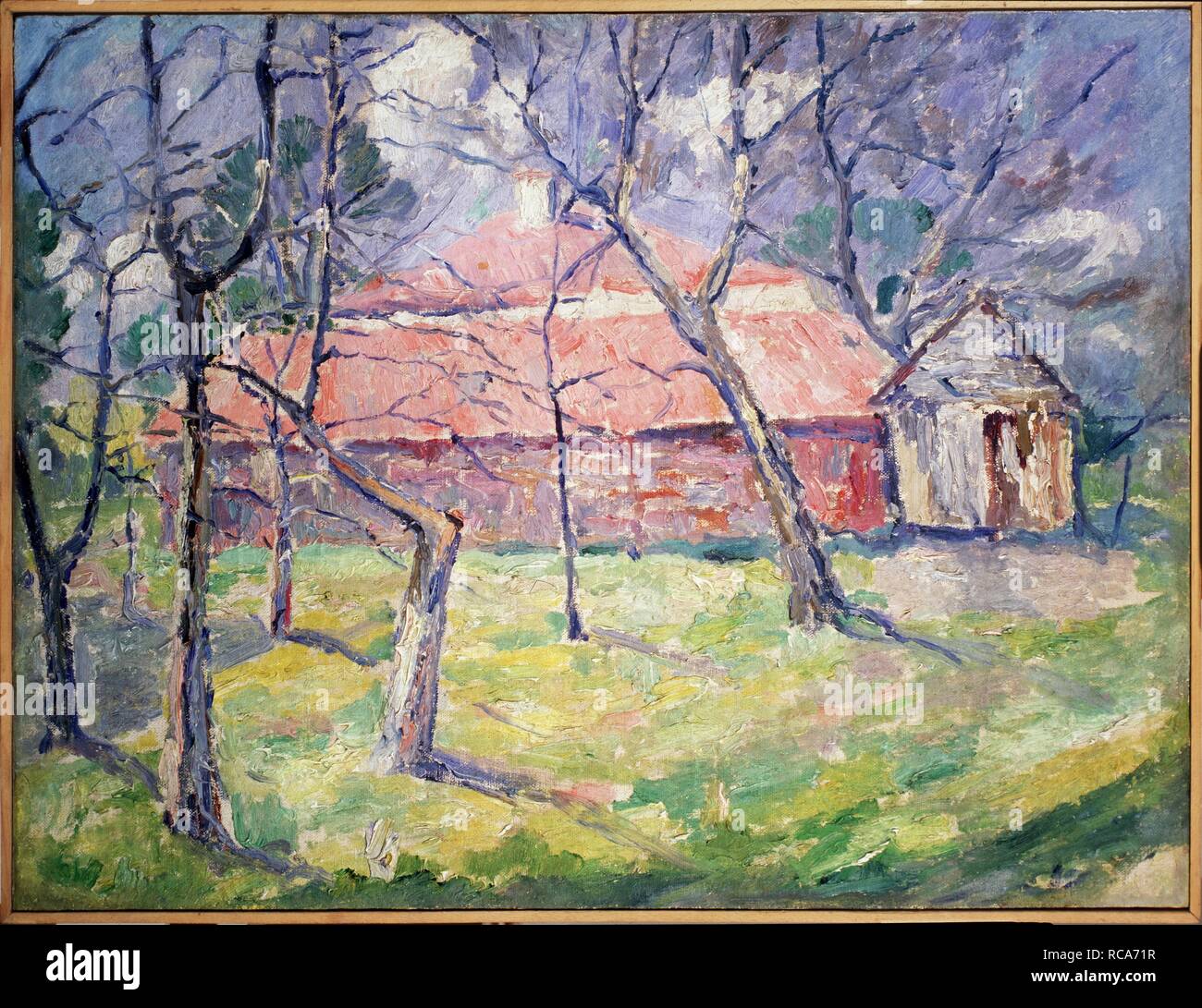 Landscape near Kiev. Museum: State Tretyakov Gallery, Moscow. Author ...