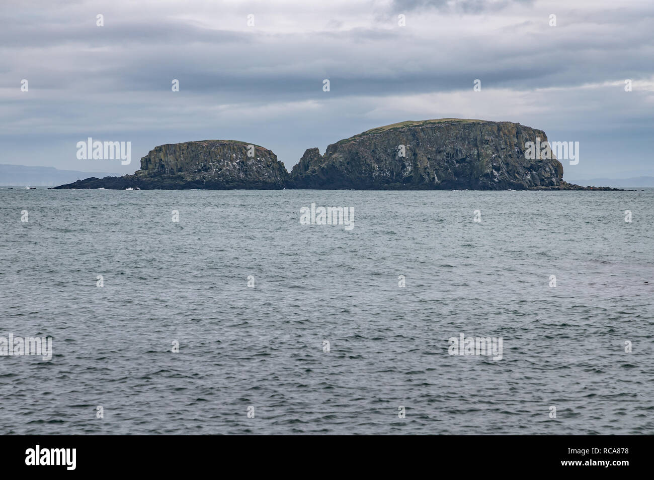 Cliffs in an Island, Moyle, Northern Ireland, UK Stock Photo - Alamy