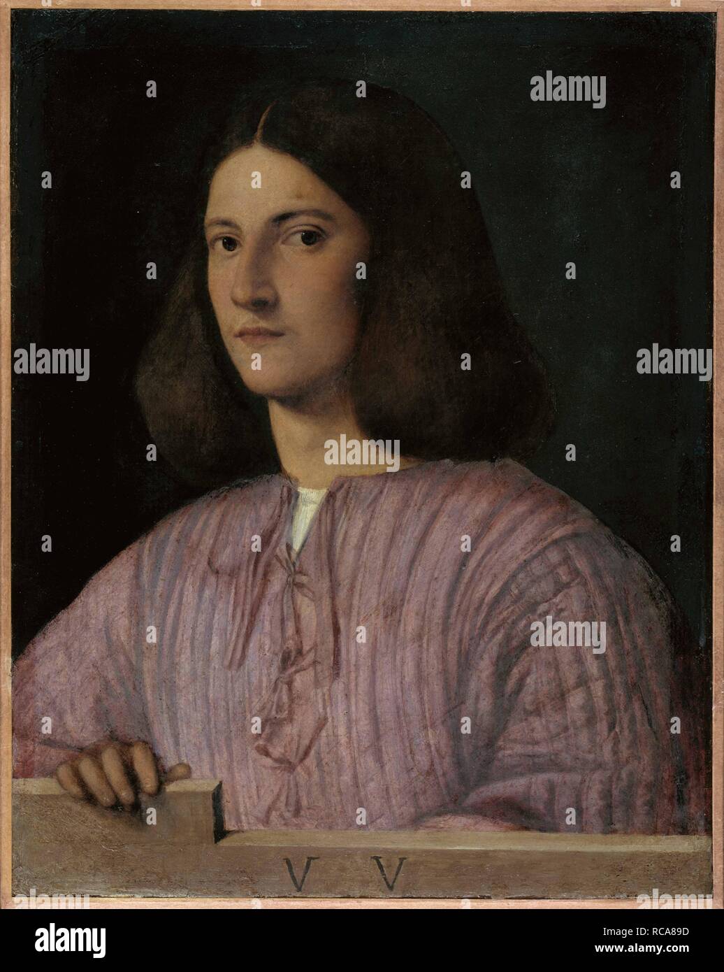 Portrait of a Young Man (Giustiniani Portrait). Museum: Staatliche ...