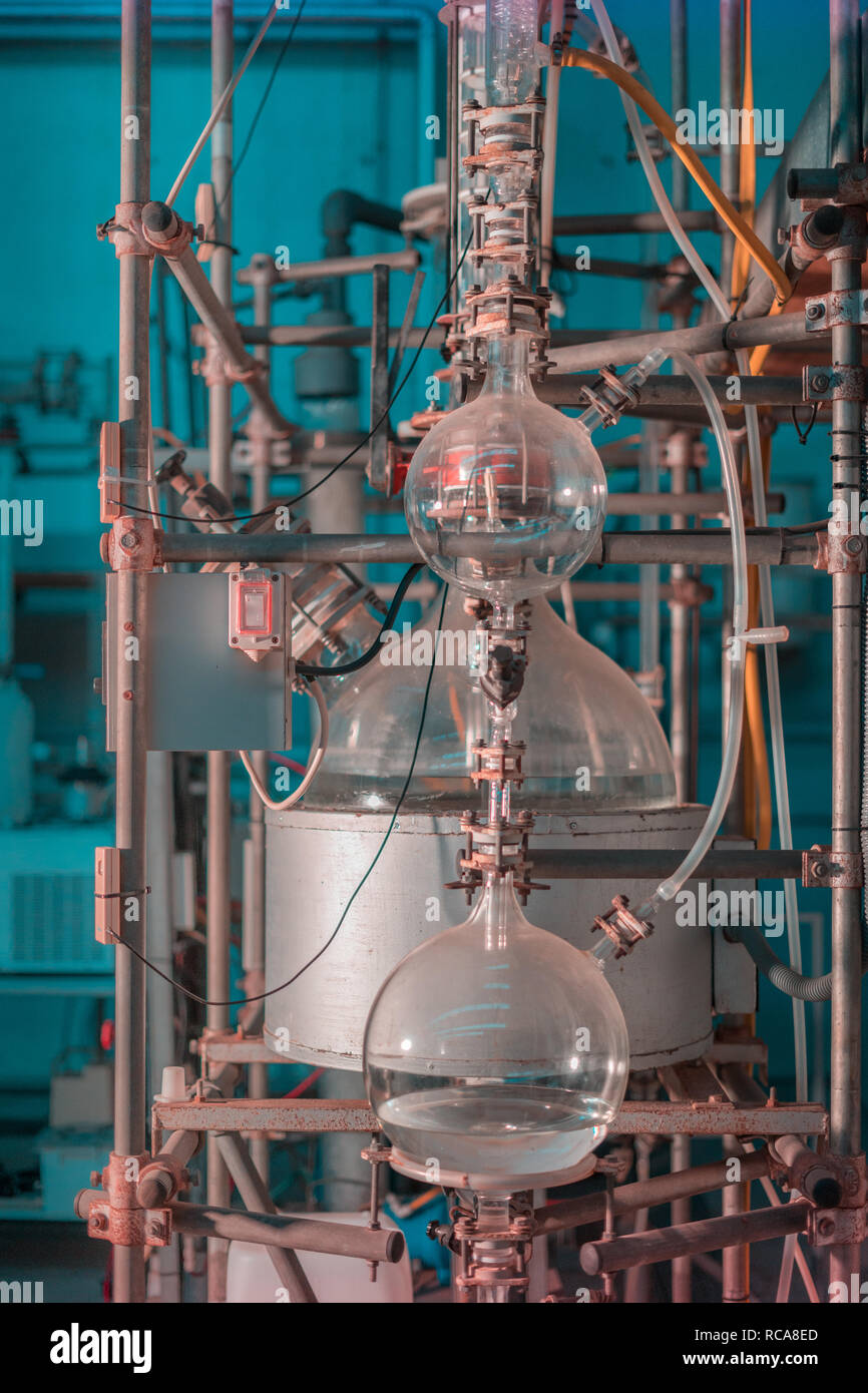 Reactor for microalgae cultivation hi-res stock photography and images ...