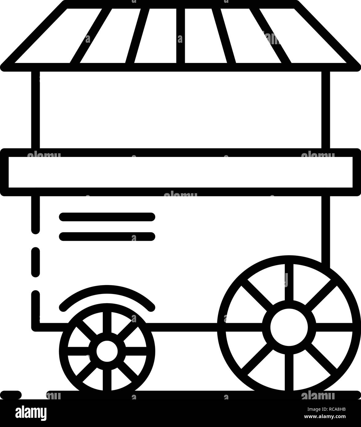 American dog cart Black and White Stock Photos & Images - Alamy