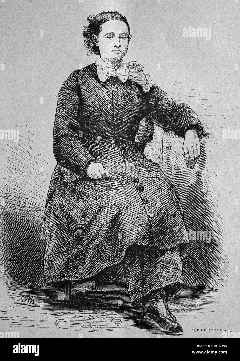 Mary Edwards Walker, 1832-1919, American feminist, abolitionist ...