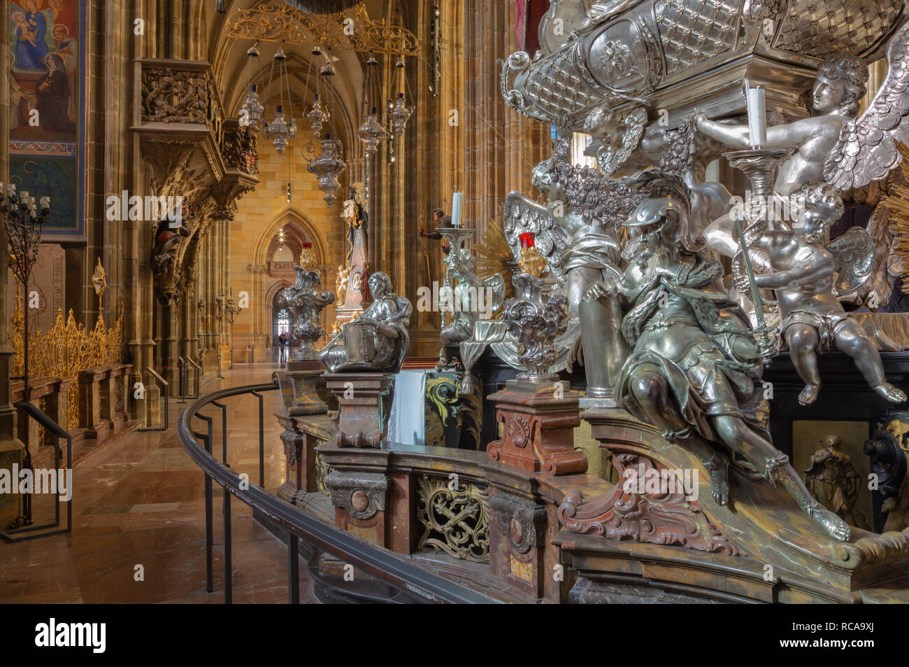 Tomb cathedral prague hi-res stock photography and images - Alamy