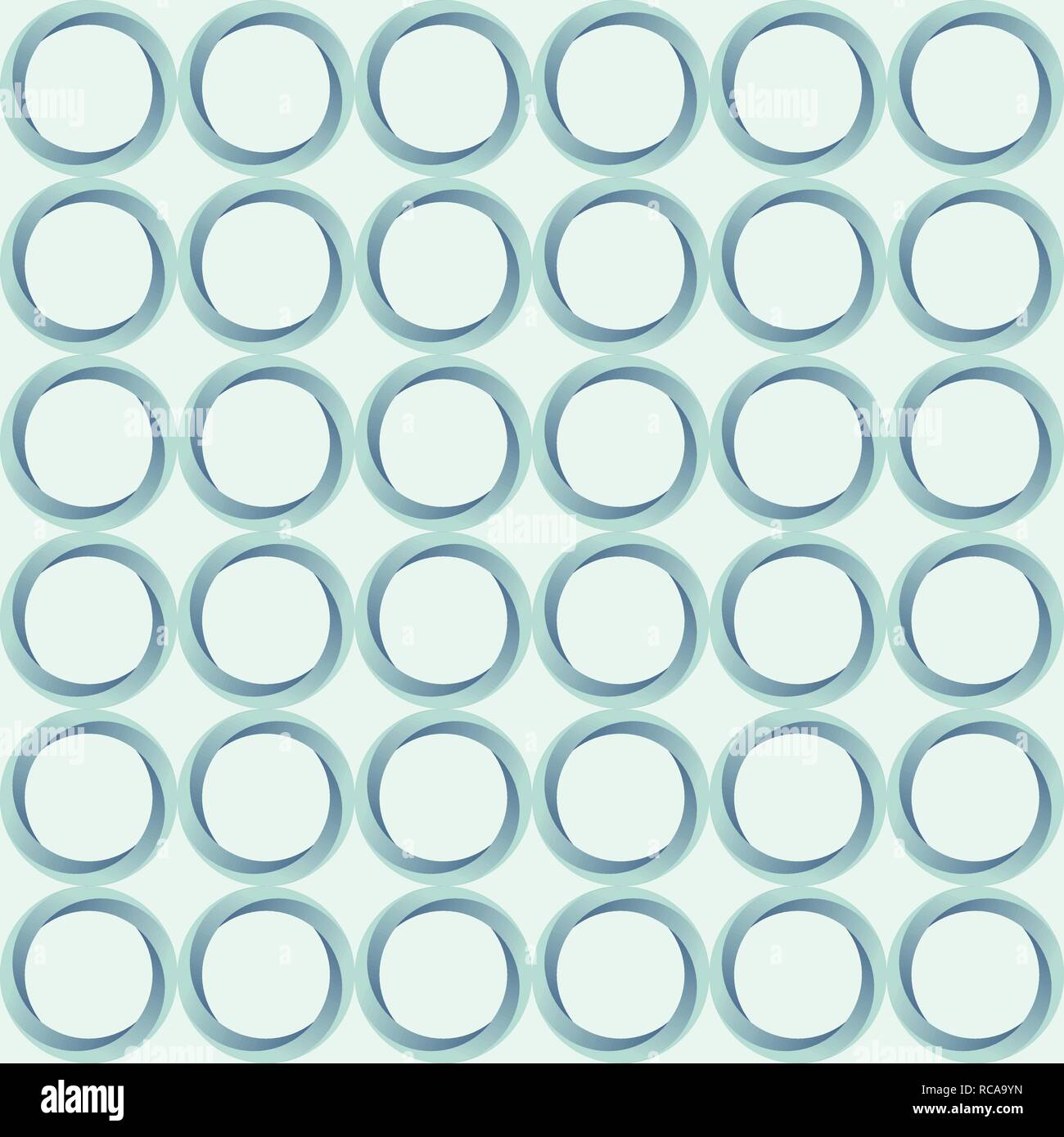 Abstract seamless pattern of circles. Modern stylish texture. Geometric ...