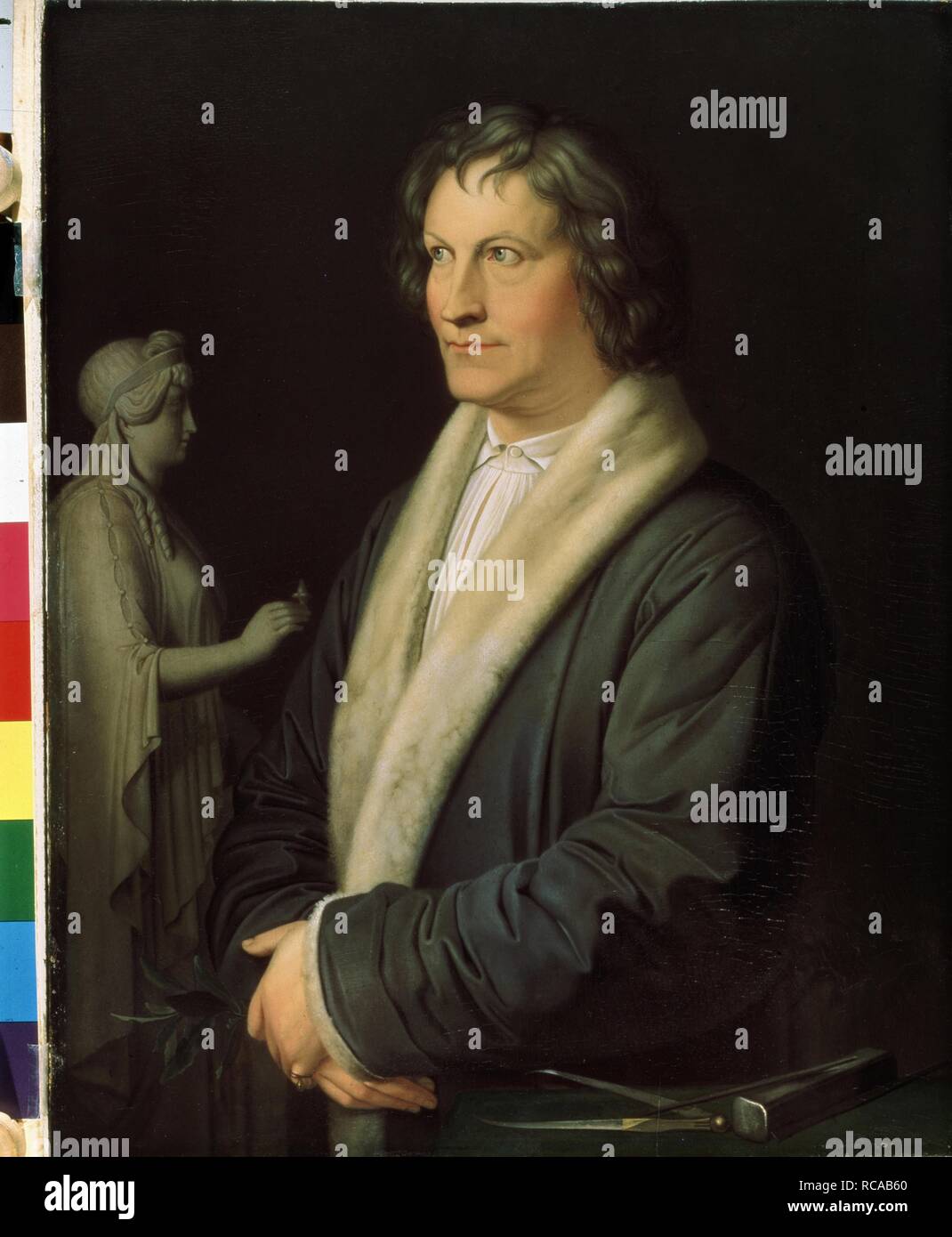 Portrait of the sculptor Bertel Thorvaldsen (1770-1844). Museum: State ...