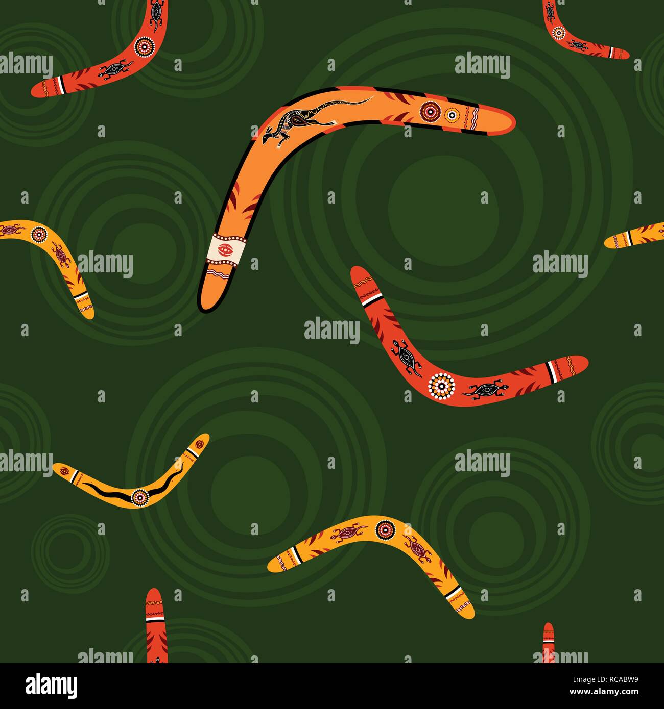 Boomerang retro Stock Vector Images - Alamy