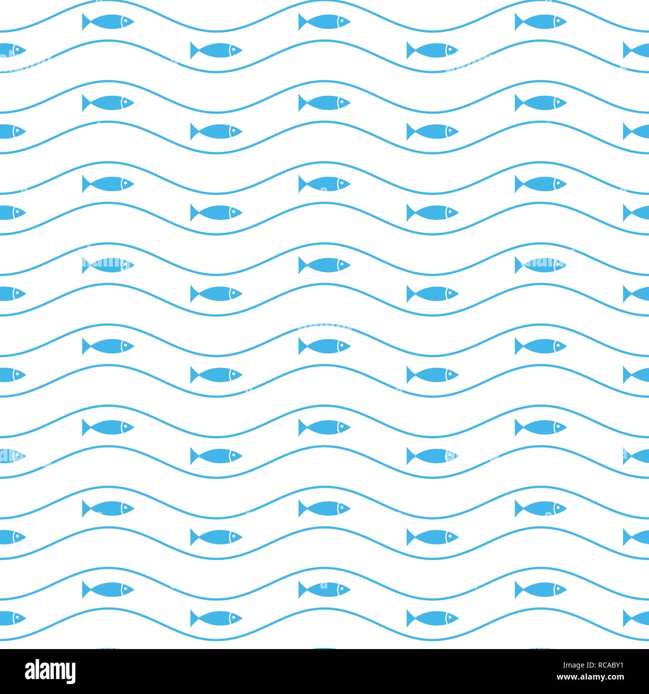 Abstract geometric simple minimalistic vector marine pattern with ...