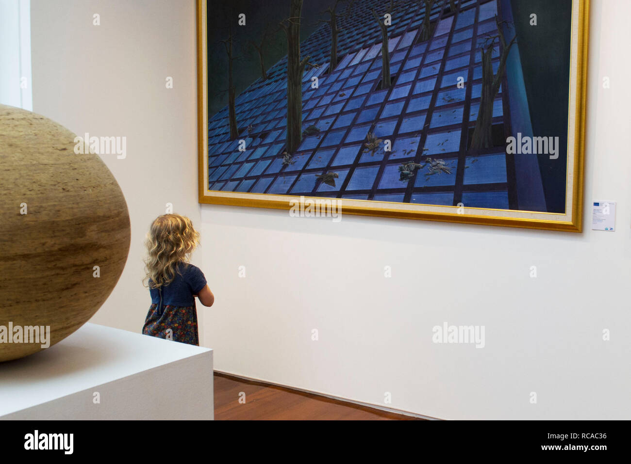 Child abstract painting gallery hi-res stock photography and images - Alamy