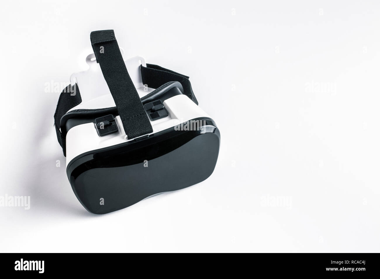 VR virtual reality glasses isolated on white background Stock Photo - Alamy