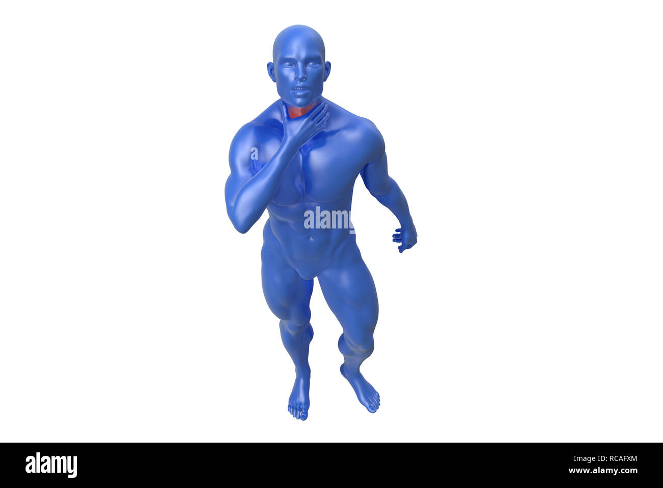 Laryngitis illustration hi-res stock photography and images - Alamy