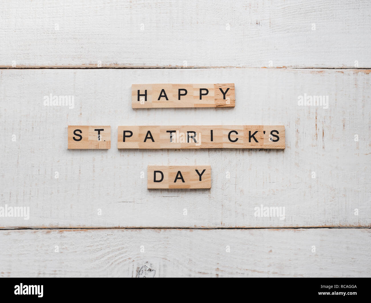 St.Patrick 's Day. Beautiful card. White isolated background, close-up ...