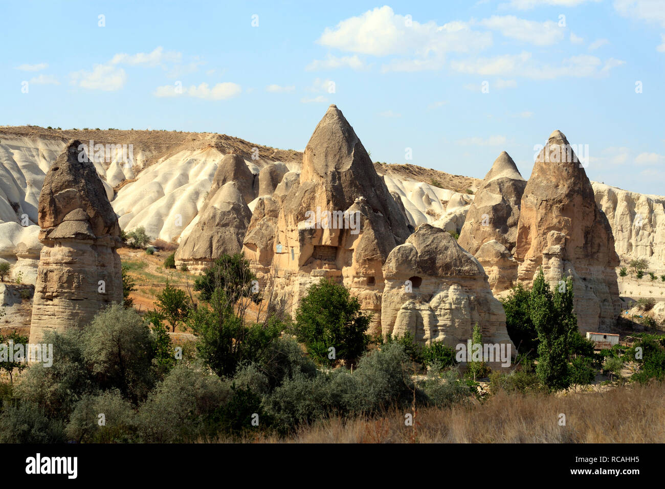 Fairy Chimneys in Cappadocia, Turkey Stock Photo - Alamy