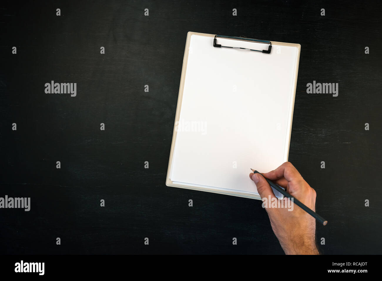 Clipboard writing hi-res stock photography and images - Alamy