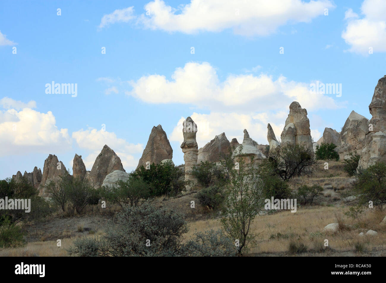 Fairy Chimneys in Cappadocia, Turkey Stock Photo - Alamy