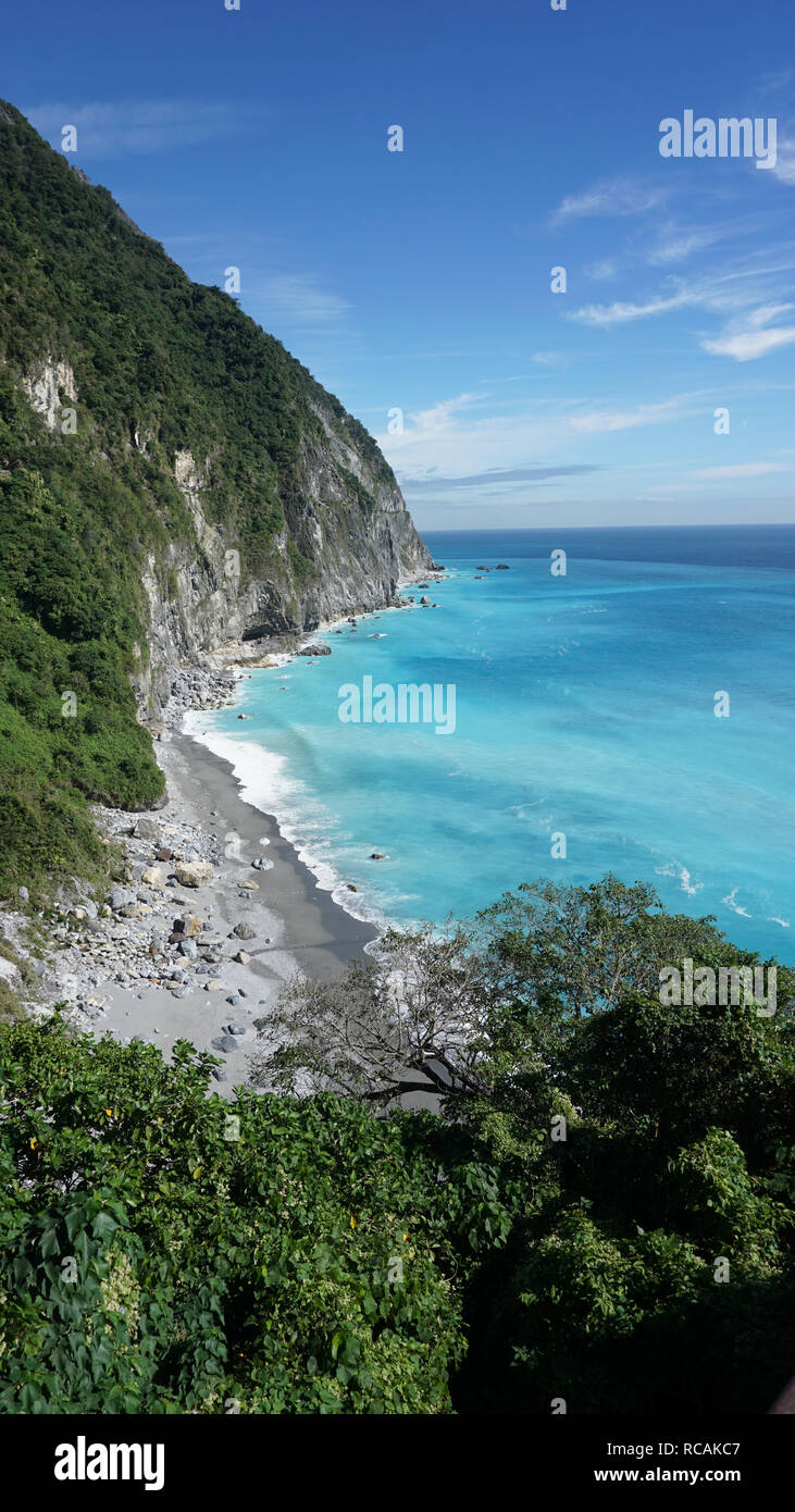 Chingshui Ocean cliffs are the highest in Taiwan Stock Photo - Alamy