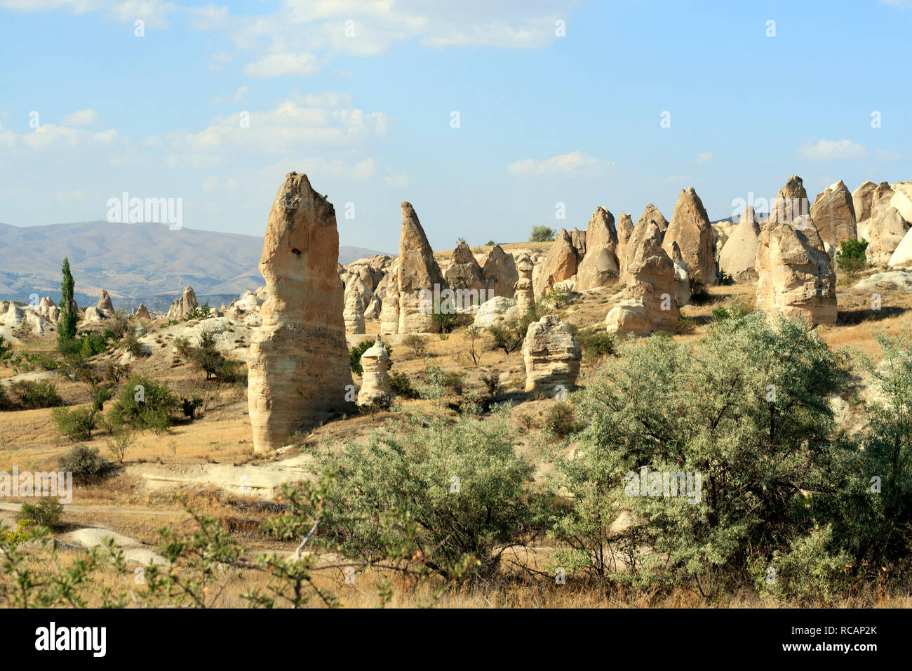 Fairy Chimneys in Cappadocia, Turkey Stock Photo - Alamy