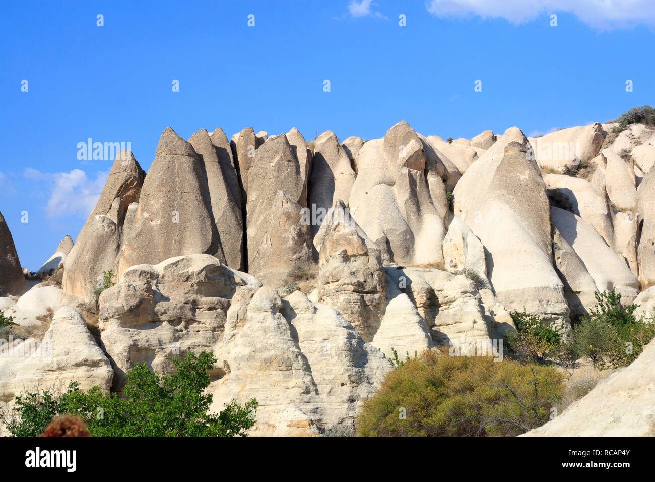Rocks formations in Capadocia, Turkey Stock Photo - Alamy