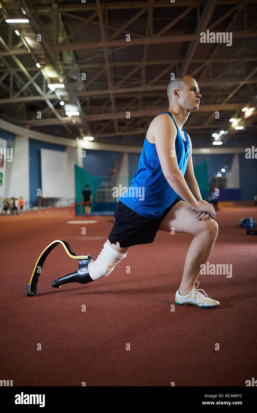 Training before competition Stock Photo - Alamy