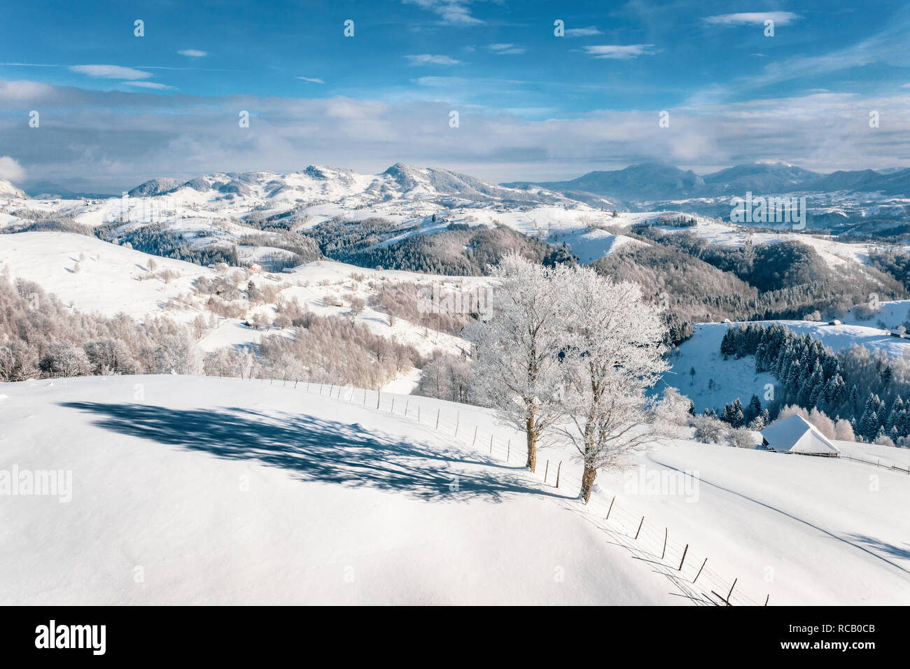 Winter season in romania hi-res stock photography and images - Alamy
