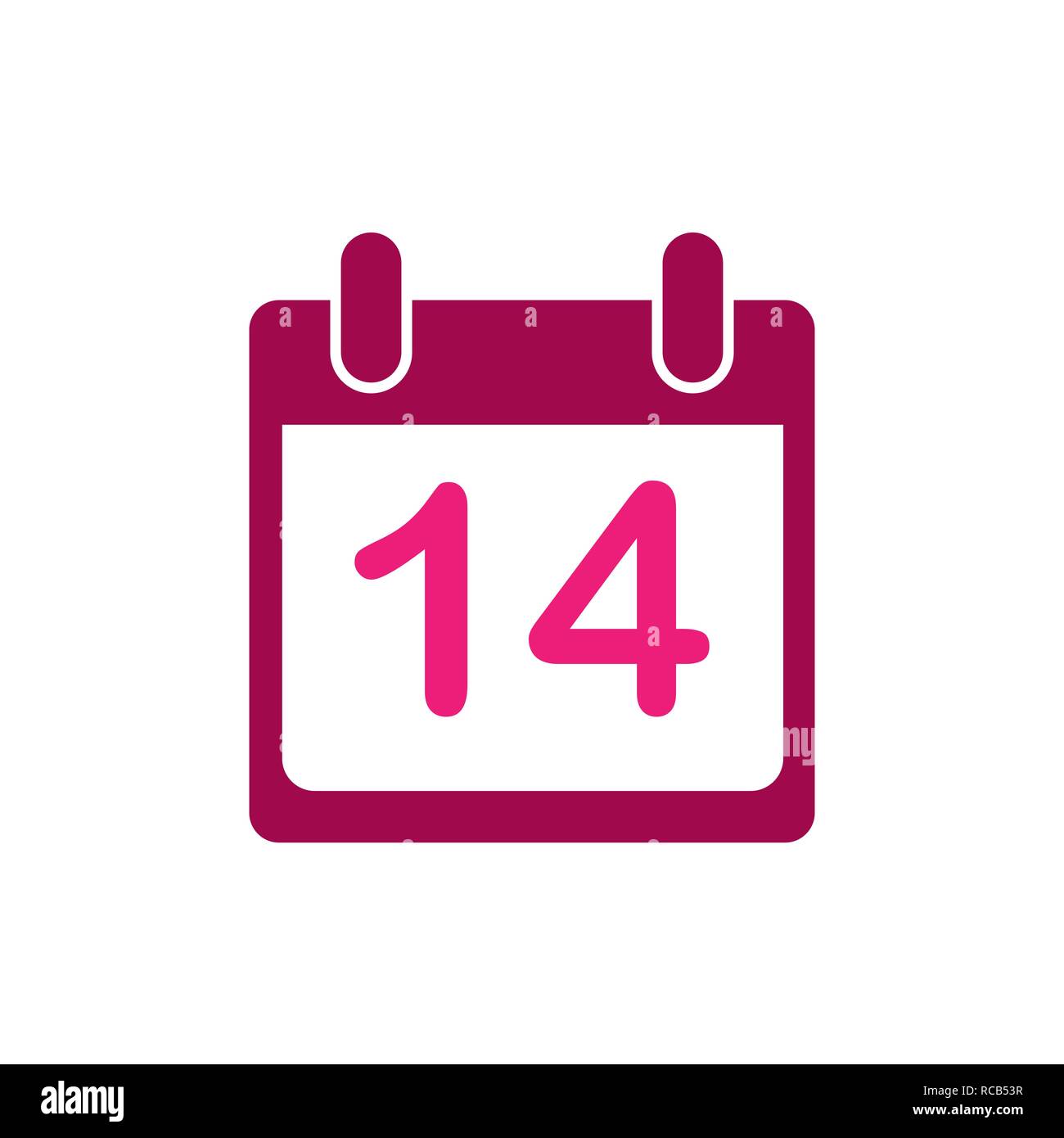 Number 14 vector vectors Stock Vector Images - Alamy