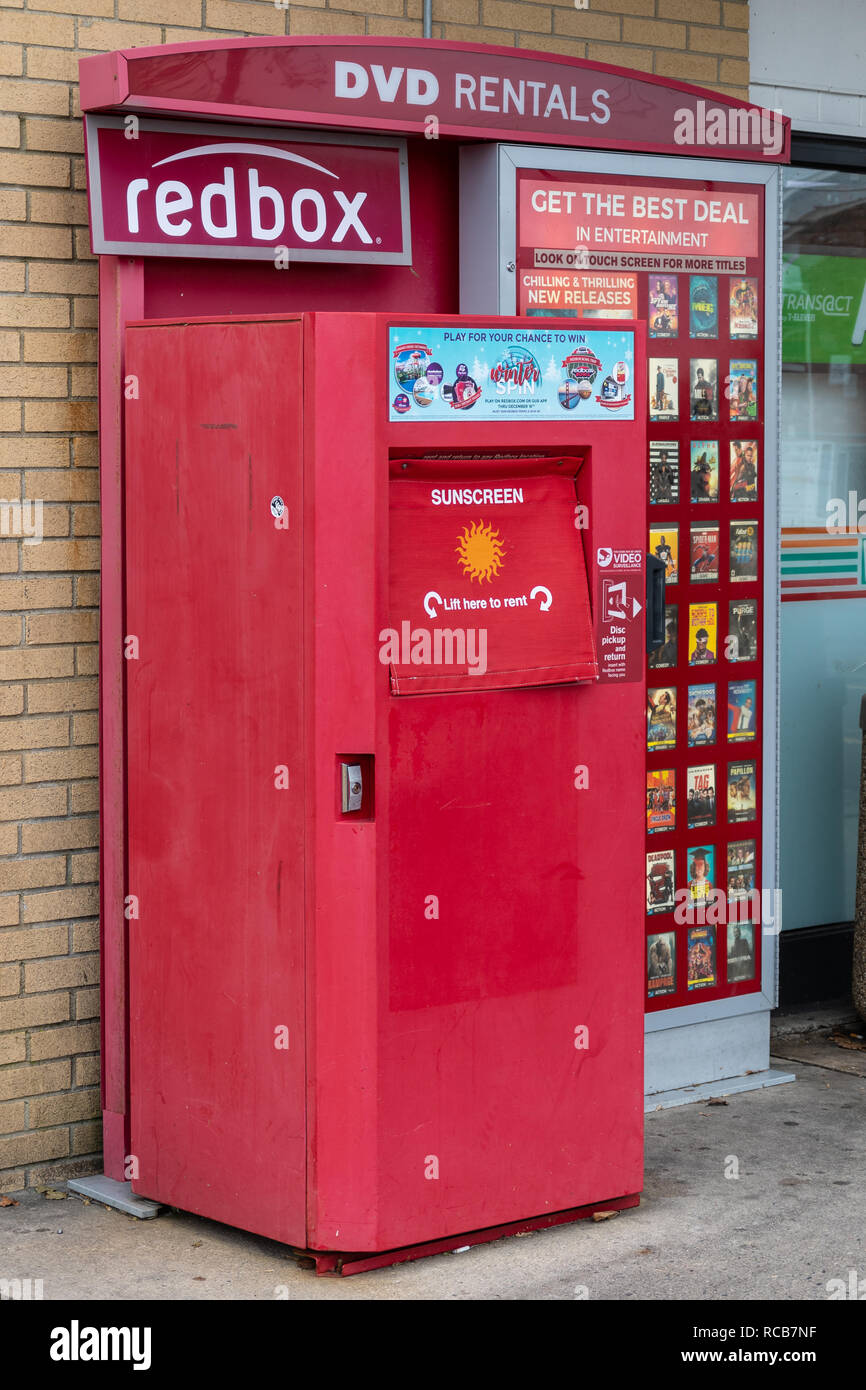 Redbox dvd rental hi-res stock photography and images - Alamy