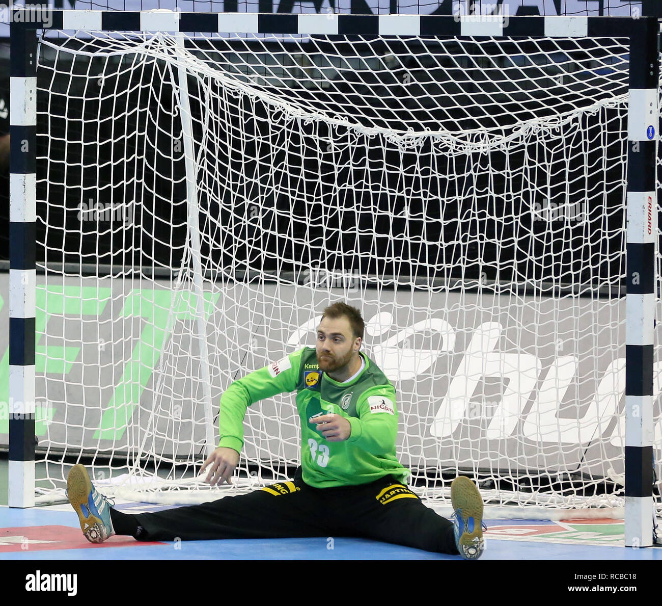 Handball goalkeeper hi-res stock photography and images - Alamy
