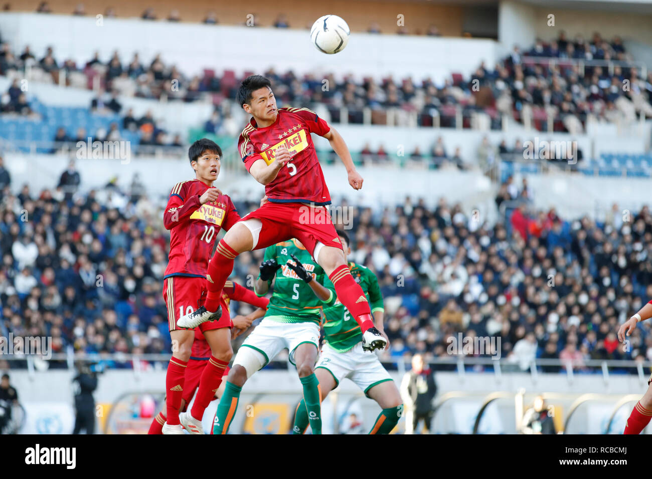 Saitama, Japan. 14th Jan, 2019. Ikuma Sekigawa ( Ä Football/Soccer ...