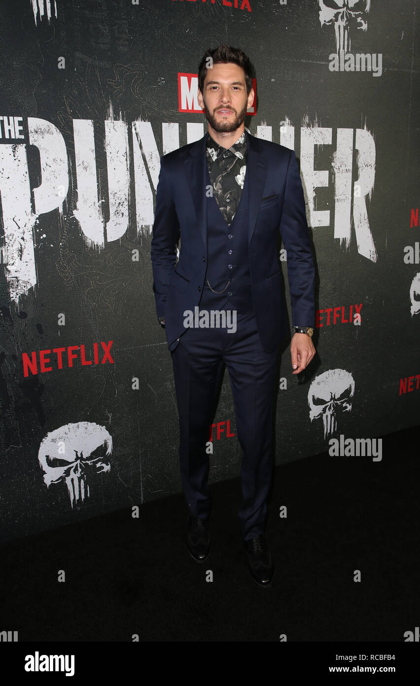 Hollywood, Ca. 14th Jan, 2019. Ben Barnes, attends Marvel's "The ...