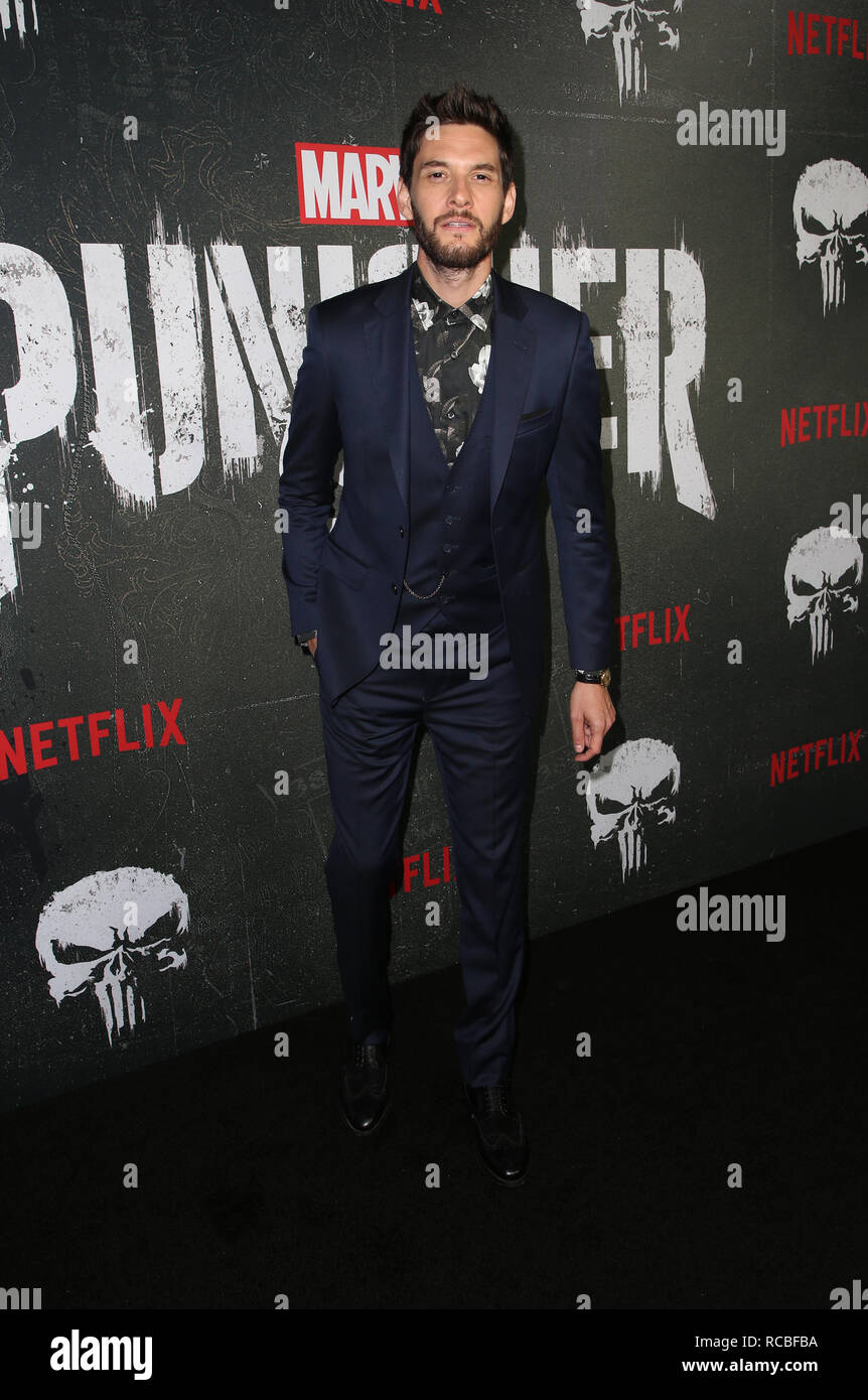 Hollywood, Ca. 14th Jan, 2019. Ben Barnes, attends Marvel's "The ...