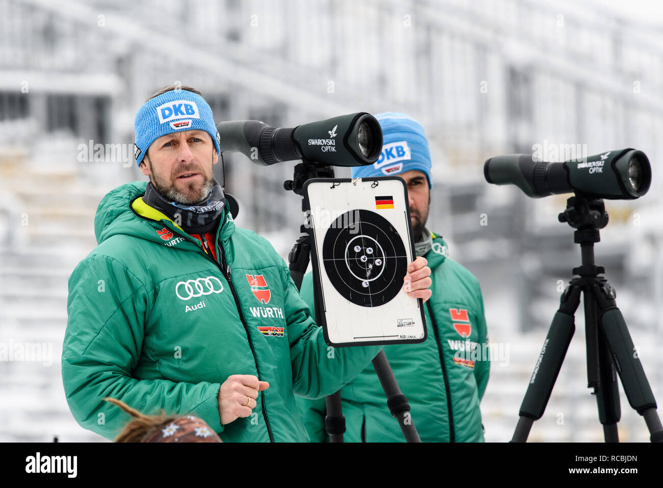 Ruhpolding, Germany. 15th Jan, 2019. Biathlon: World Cup, training in ...