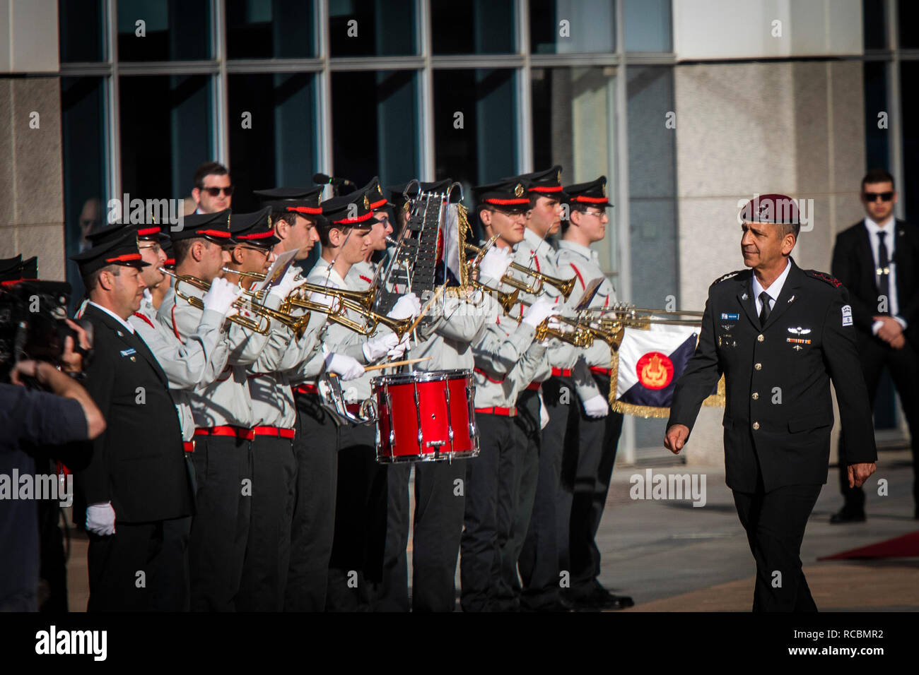Tel Aviv, Israel. 15th Jan, 2019. New Chief of General Staff of the ...