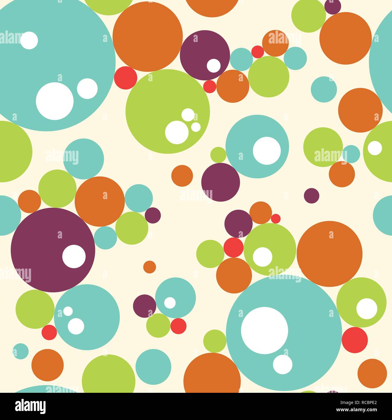Bubbles pattern Stock Vector Images - Alamy