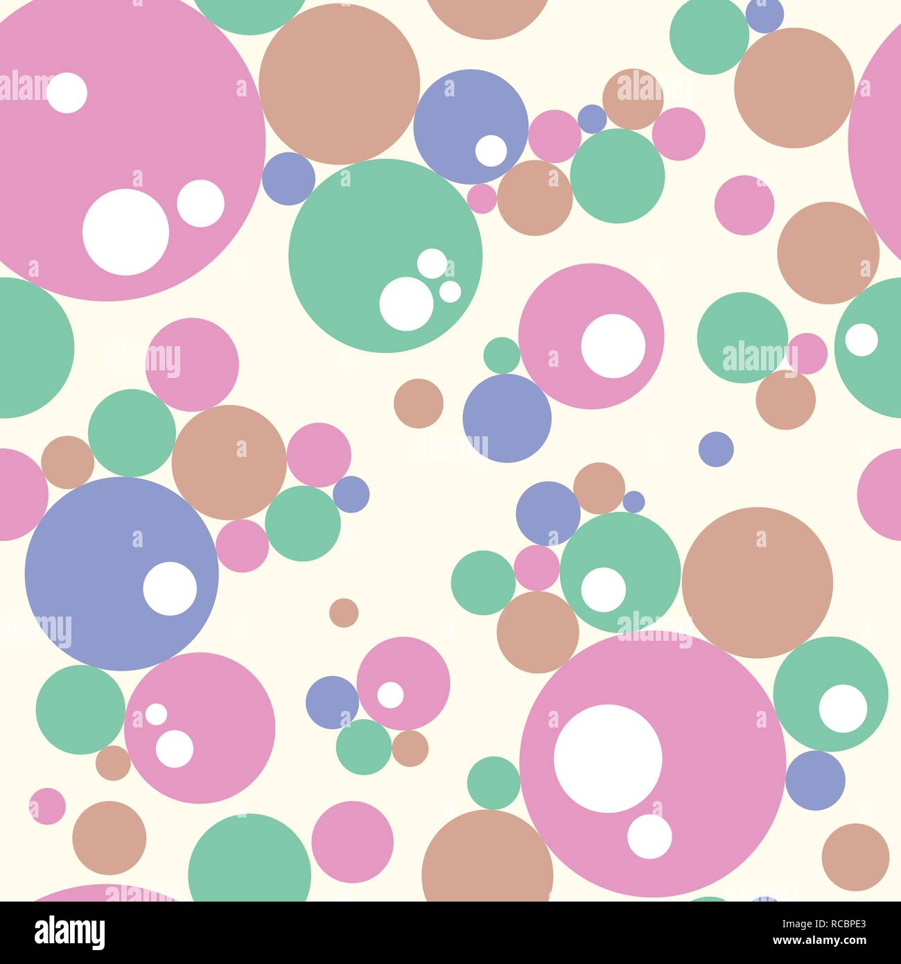 Bubbles pattern Stock Vector Images - Alamy